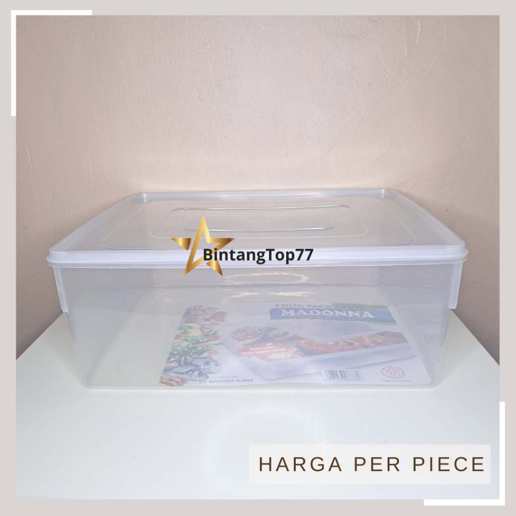Jual Tempat Penyimpanan Plastik Serbaguna Food Pack Madonna 15200 ...