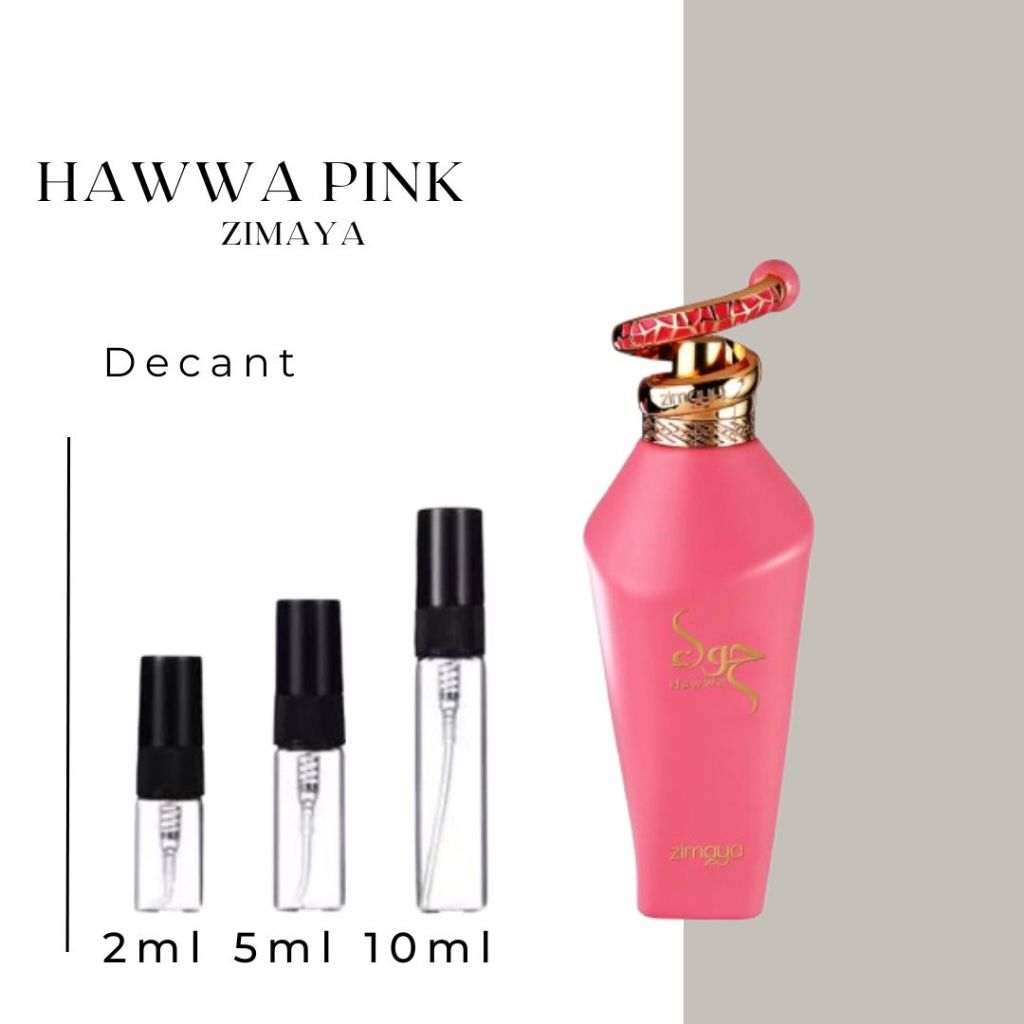 Jual Decant 2ml 5ml 10ml HAWWA PINK Zimaya | Shopee Indonesia