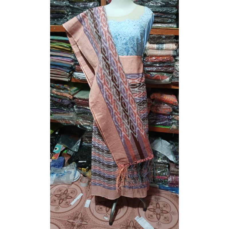 Jual BANYAK WARNA SONGKET BATAK SETELAN SARUNG SELENDANG SIMARHAPAL ...