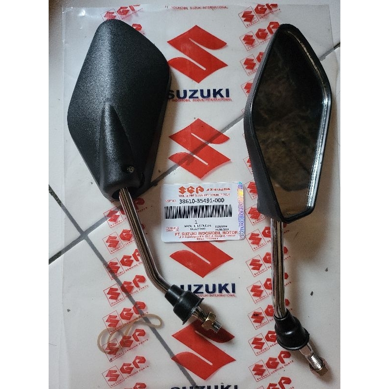 Jual Kaca Spion Set Chrome Baut 12 Suzuki Spin, Satria FU Shogun 125 SP ...
