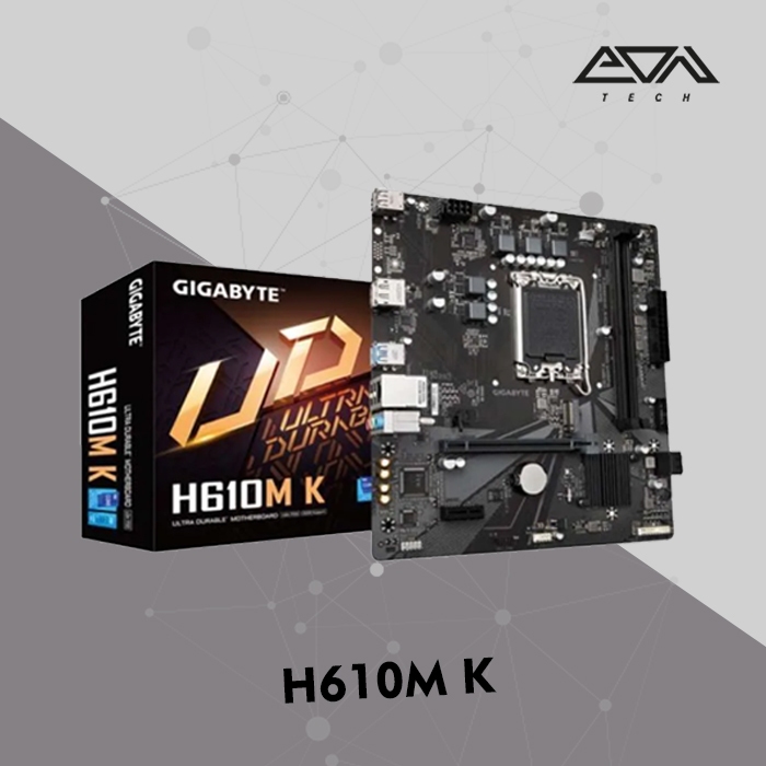 Jual GIGABYTE H610M K DDR5 MOTHERBOARD (Intel LGA1700, H610) Micro ATX ...