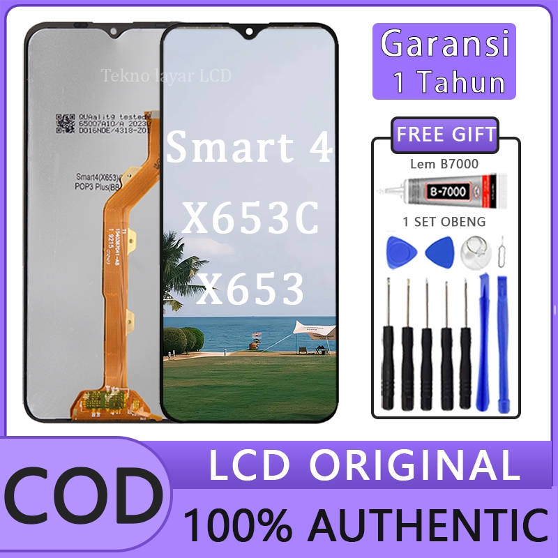 Jual LCD Infinix Smart 4/X653/X653C HD UNIVERSAL FULLSET TOUCHSCREEN ...
