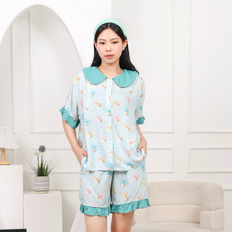 Jual AIKO Piyama Set Cupcake Series All Size Baju Tidur Celana Pendek ...