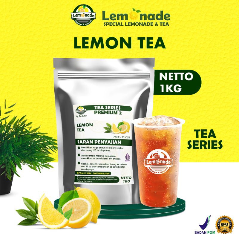 Jual Minuman Lemon tea 1KG / Lemonadeofficial | Shopee Indonesia