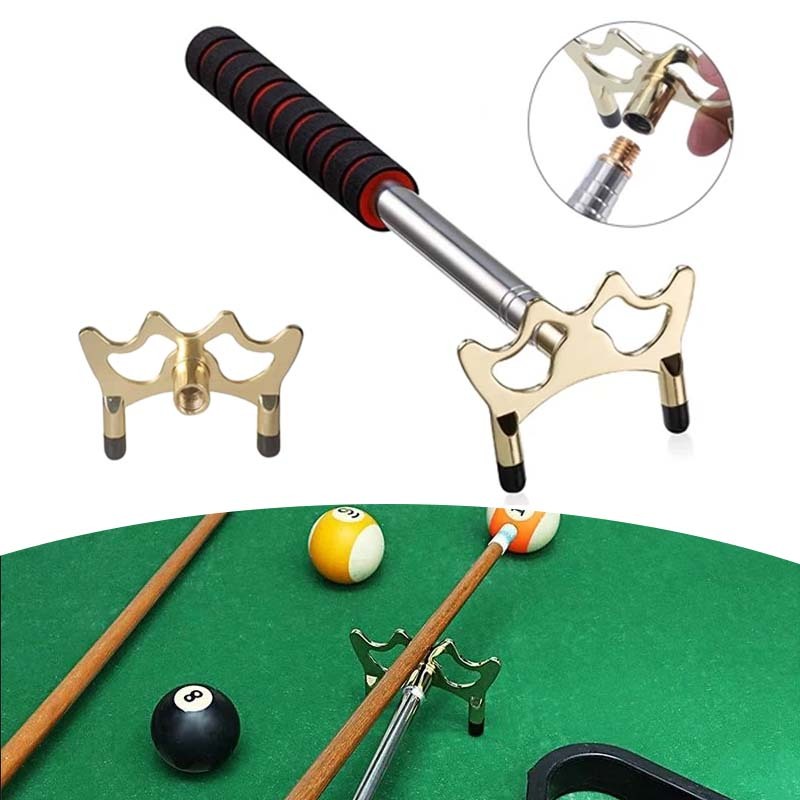Jual Brass Stik Billiar Cue Holder Billiard Adjustable Tempat Cue ...