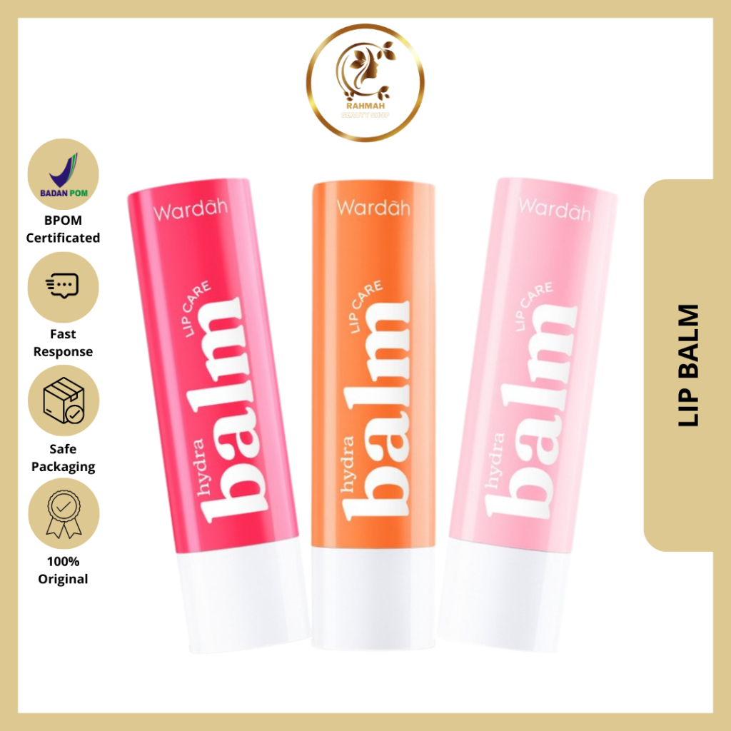 Jual Wardah Hydrabalm Lip Care 4g - Pelembab Bibir Tahan Lama | Shopee ...