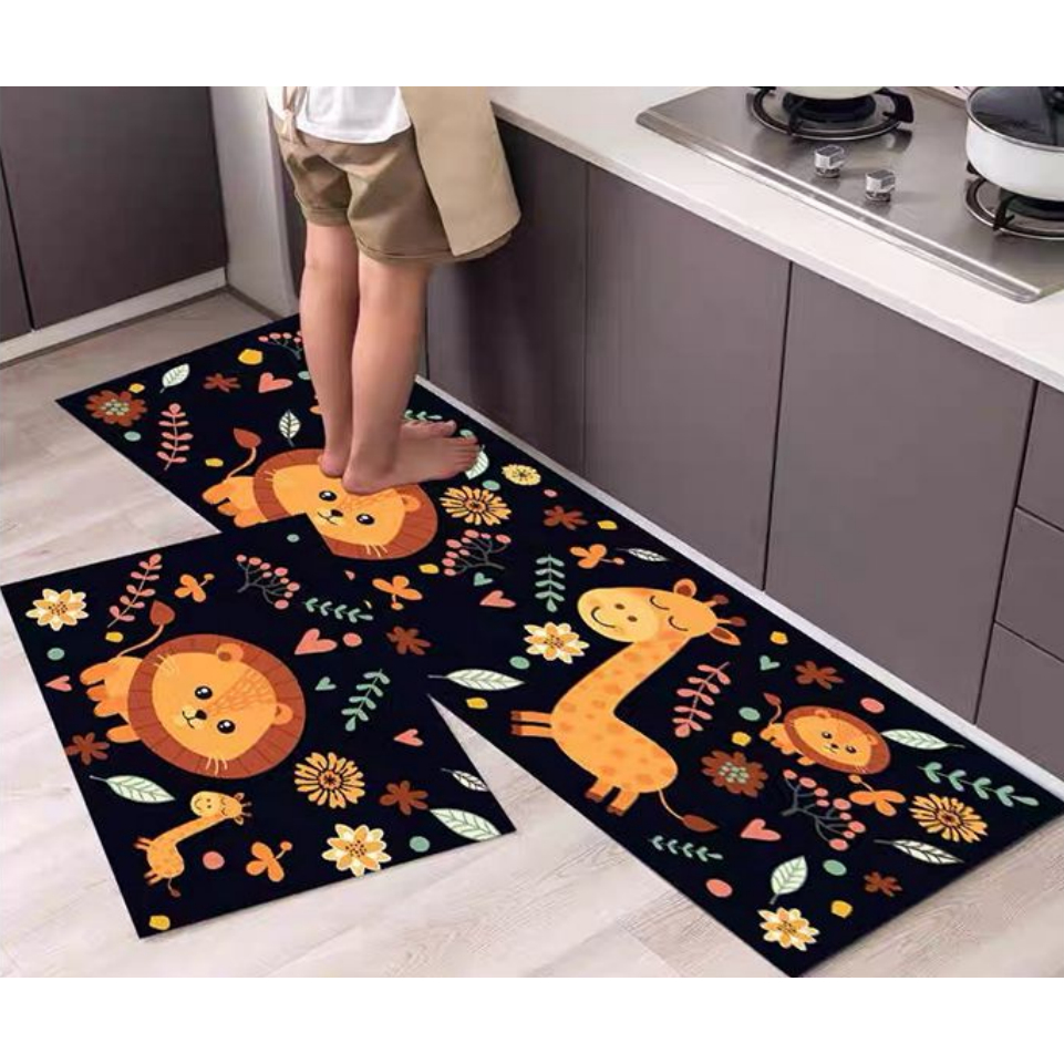 Jual Karpet / Keset Dapur 2in1/ Kitchen Floor Mat Set alas lantai rumah ...