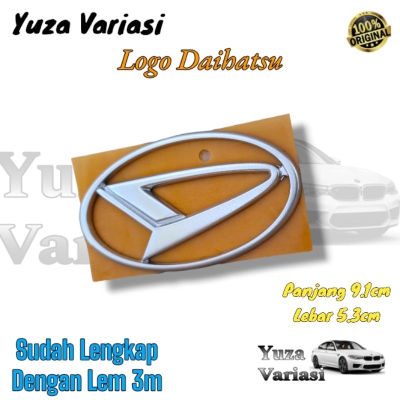 Jual Logo Daihatsu Xenia Rocky Sigra Ayla Terios Luxio Sirion Gran Max ...