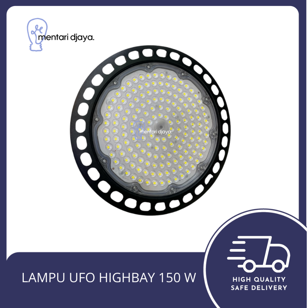 Jual Lampu Gantung UFO Sorot LED 150W/ Lampu Highbay LED 150W | Shopee Indonesia