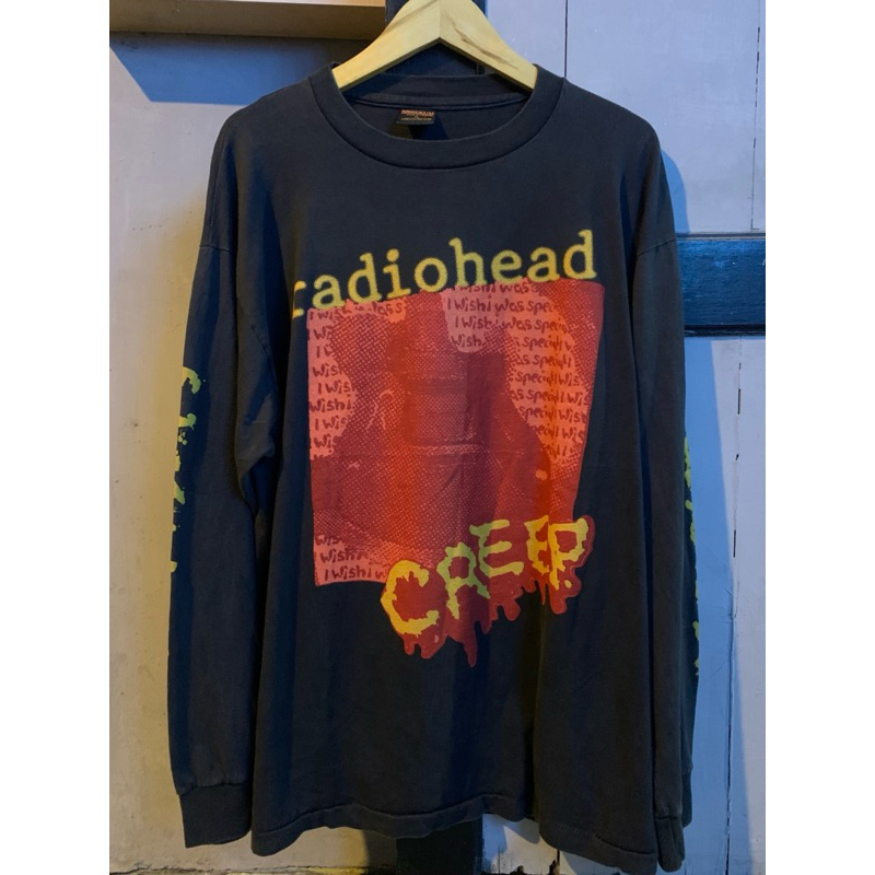 Jual LONG SLEEVE RADIOHEAD CREEP BOOTLEG THAILAND | Shopee Indonesia