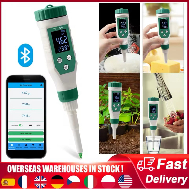 Jual Soil PH Meter Tanah Acid Tester Kebun Tanaman Sayur Makanan ...