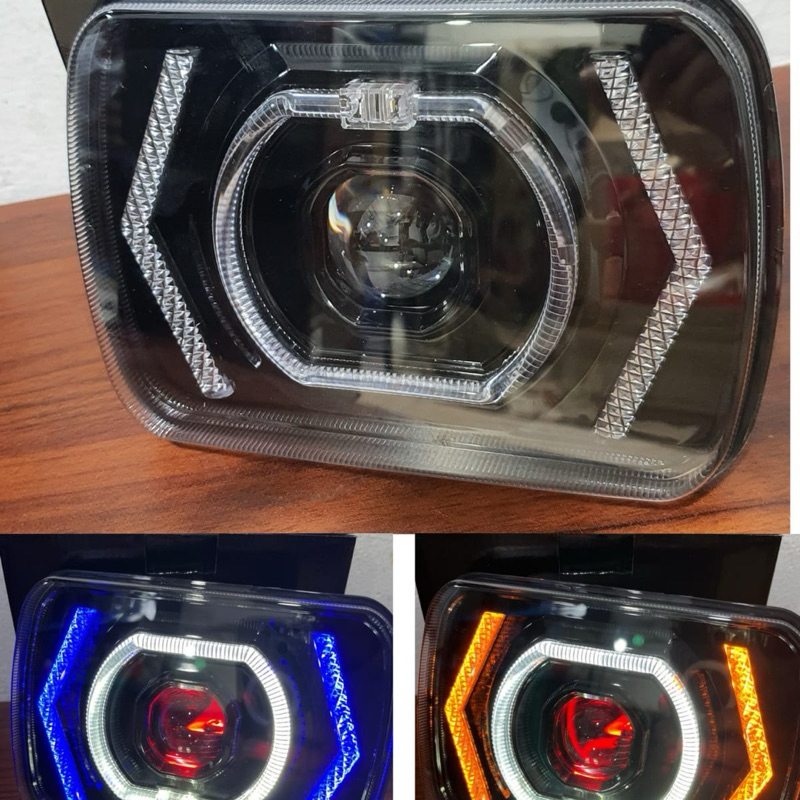 Jual Lampu Utama Billedd Projector Original Headlamp Biled 5x7 inch ...