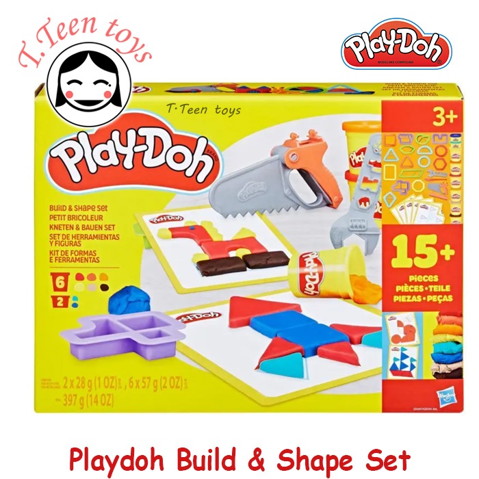 Jual Playdoh Build and Shape Set Playdough | Shopee Indonesia