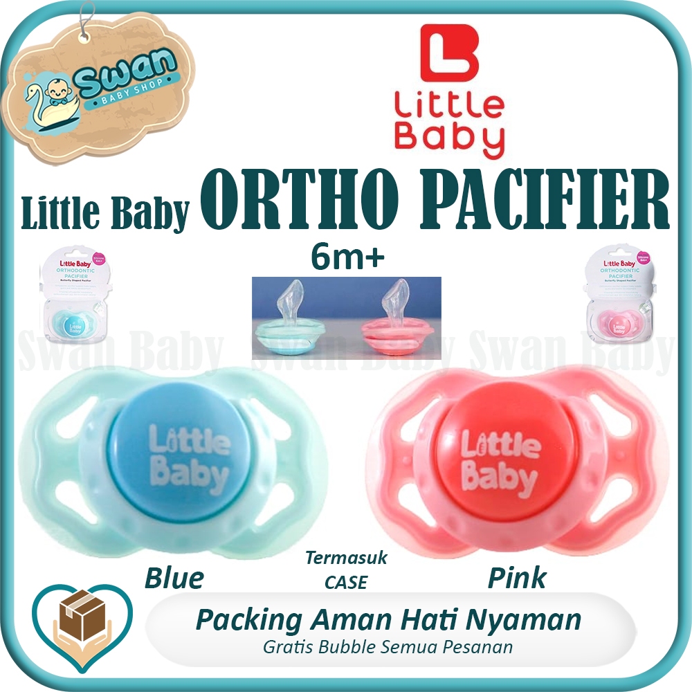 Jual Little Baby Empeng Bayi 6m+ (Orthodontic Pacifier) | Shopee Indonesia