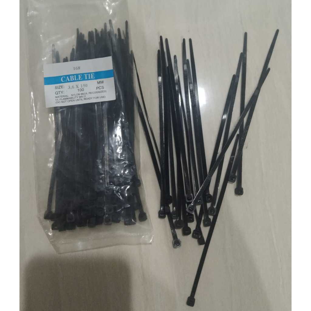 Jual Klip Kabel / Cable Ties / Kabel Serut / Kabel Ties Tali Pengikat ...