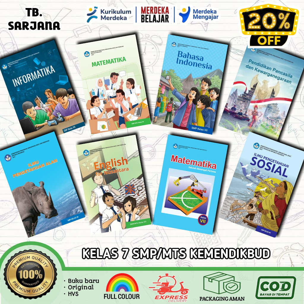 Jual BUKU SISWA KELAS 7 SMP/MTS KURIKULUM MERDEKA - KEMENDIKBUD | Shopee Indonesia