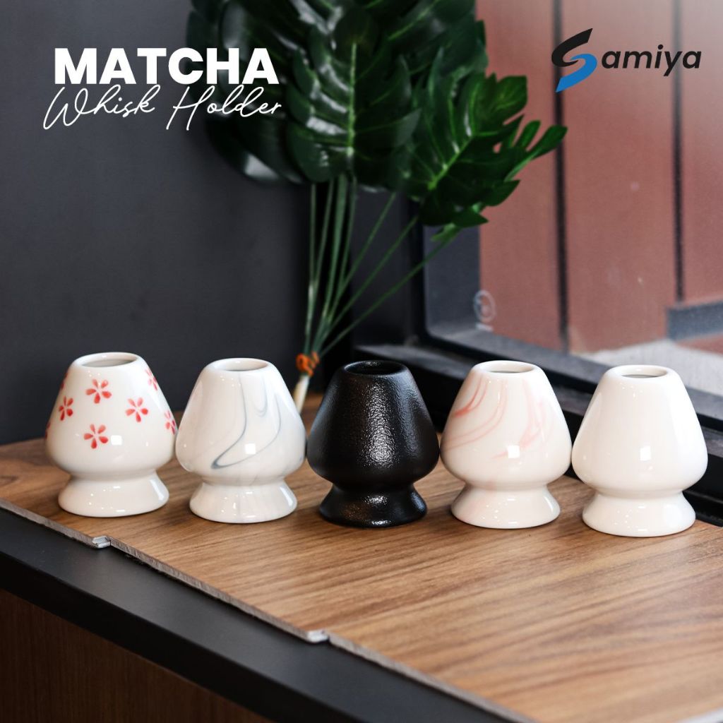 Jual matcha whisk holder / tatakan dudukan pengaduk matcha keramik / chasen ceramic stand ...