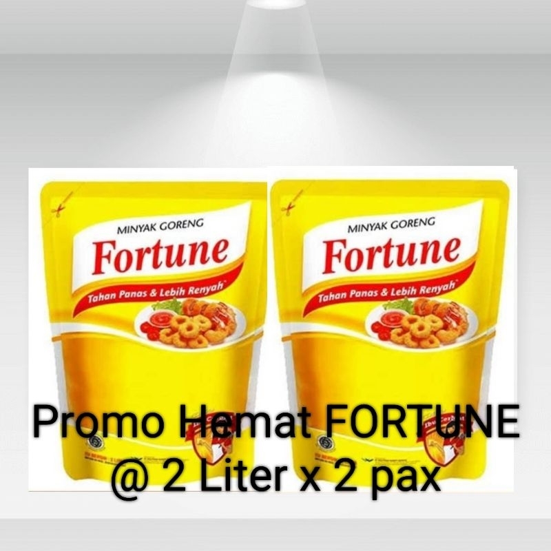 Jual FORTUNE Minyak Goreng 2 liter|Twin Pack | Shopee Indonesia