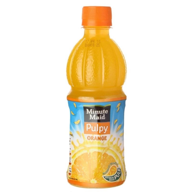 Jual minute maid pulpy orange 300 ml 1 dus isi 12 btl | Shopee Indonesia