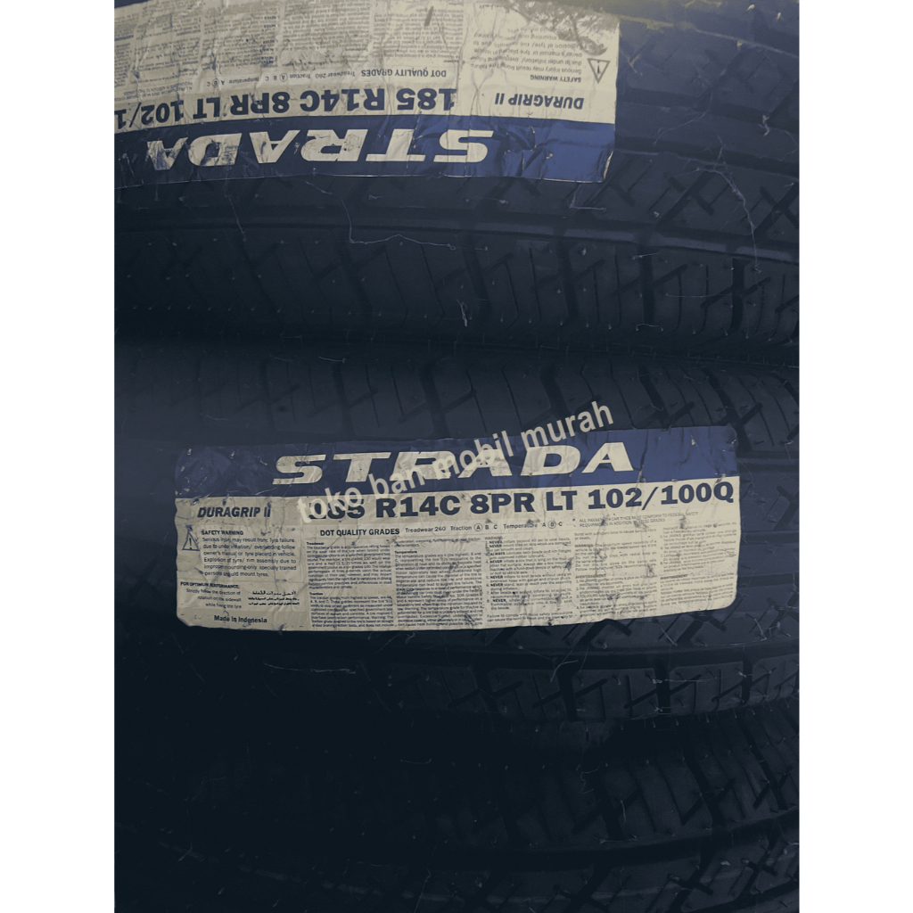 Jual Ban 185 R14 8PR Achilles Duragrip II Ban Mobil 185 R14 8PR ...