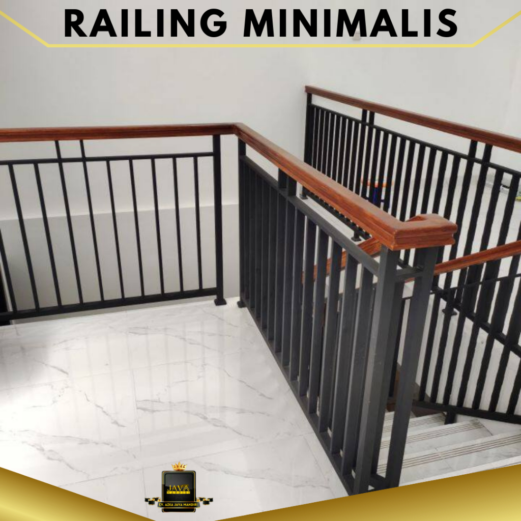 Jual RAILING TANGGA HOLLOW MINIMALIS/JARING EXPANDA/PLAT PERFORATED ...