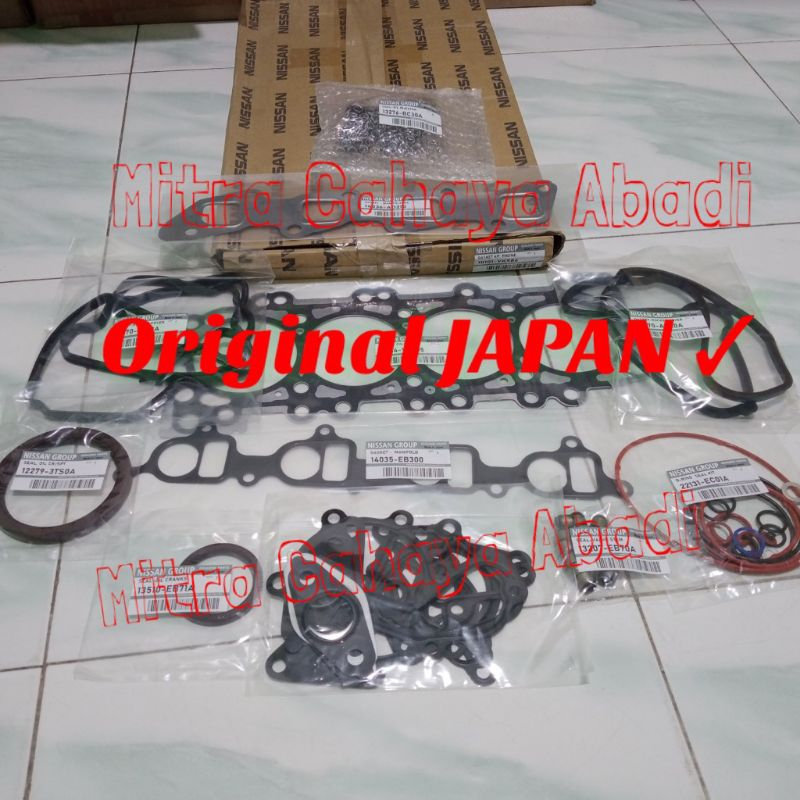 Jual Paking packing gasket full set Nissan Navara NP300 D40 YD25 2.5 2500cc 2.500cc Original ...