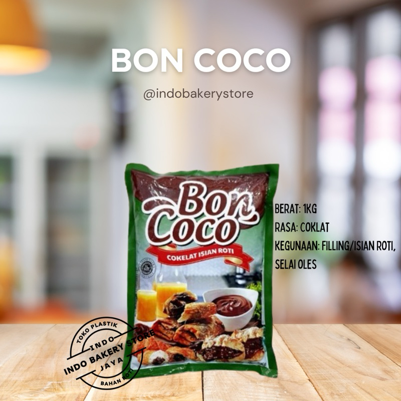 Jual Bon Coco Selai Coklat Filling Roti 1Kg | Shopee Indonesia