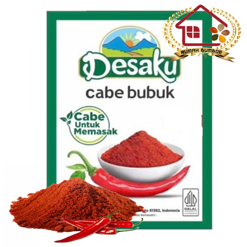 Jual (5 pcs x 15 gr) DESAKU CABE BUBUK / Cabe Bubuk Desaku | Shopee Indonesia