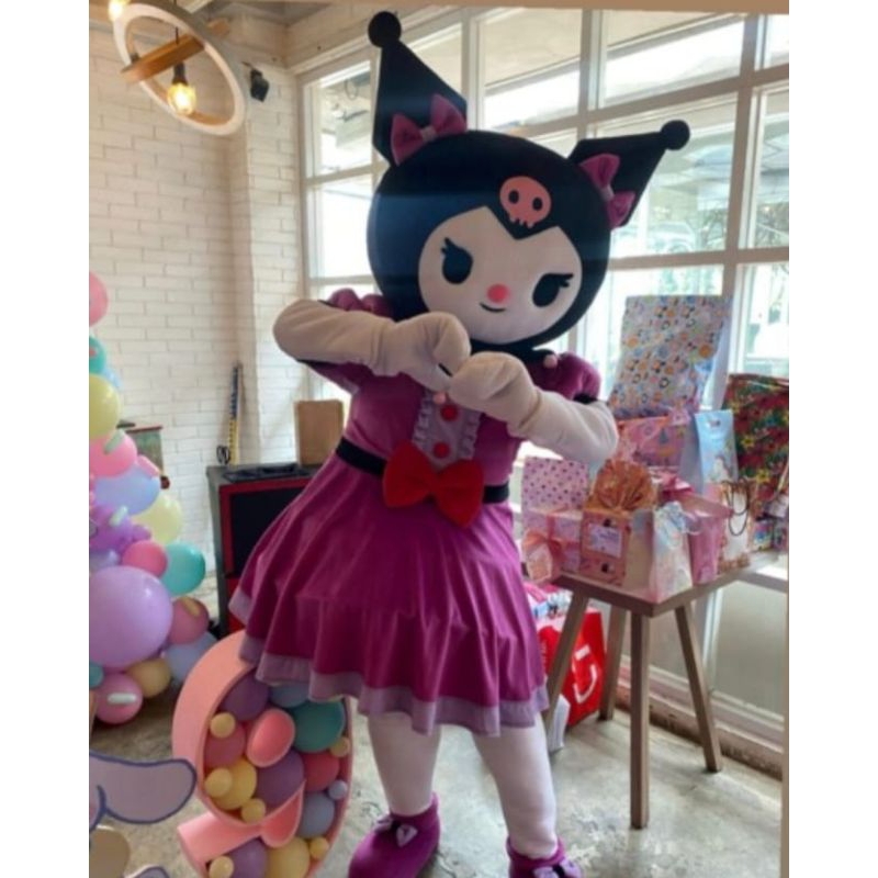 Jual Kostum badut Kuromi viral//Boneka Badut ulang tahun // Boneka lucu ...