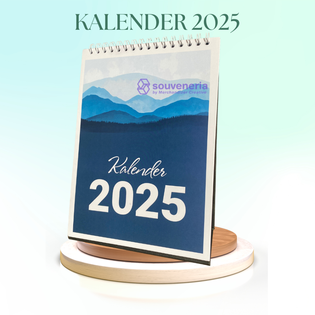 Jual Cetak Kalender Meja 2025 Duplex Tema Pegunungan isi 6 Lembar 2 ...