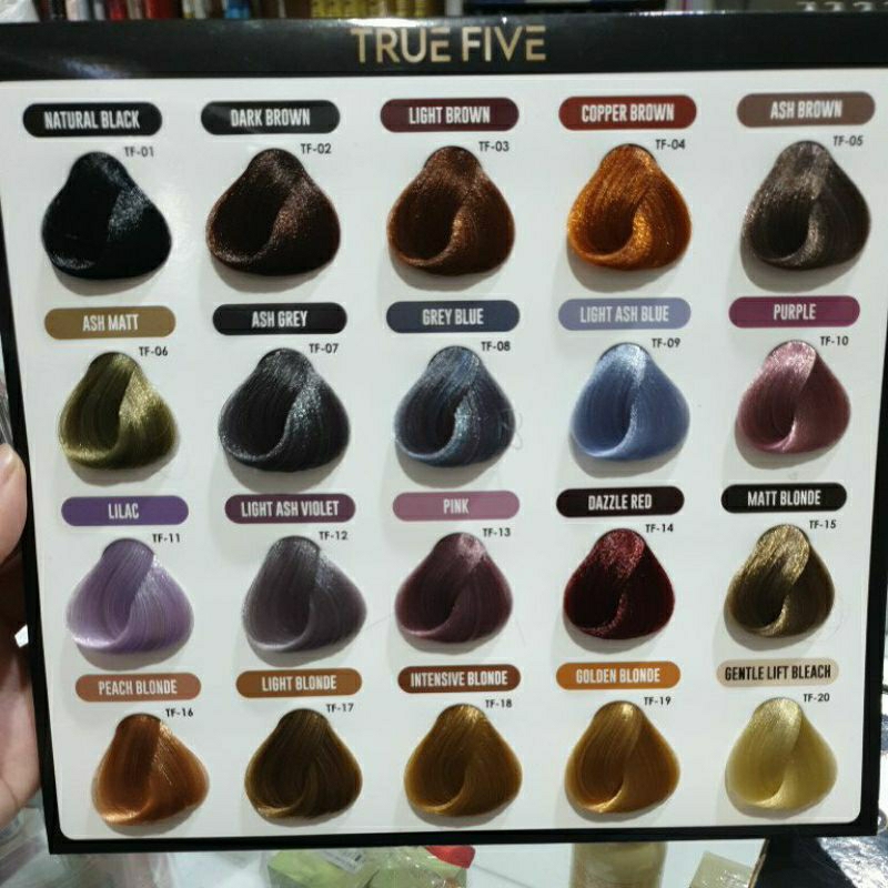 Jual BARU! True Five Fashion Permanent Hair Color - Semir Rambut 100ml ...