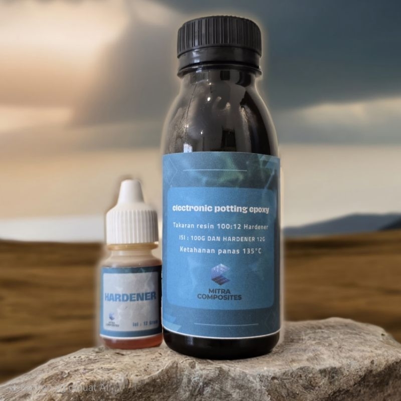 Jual Rapid Resin Electronic Potting Encapsulating Epoxy Hitam 100gr ...