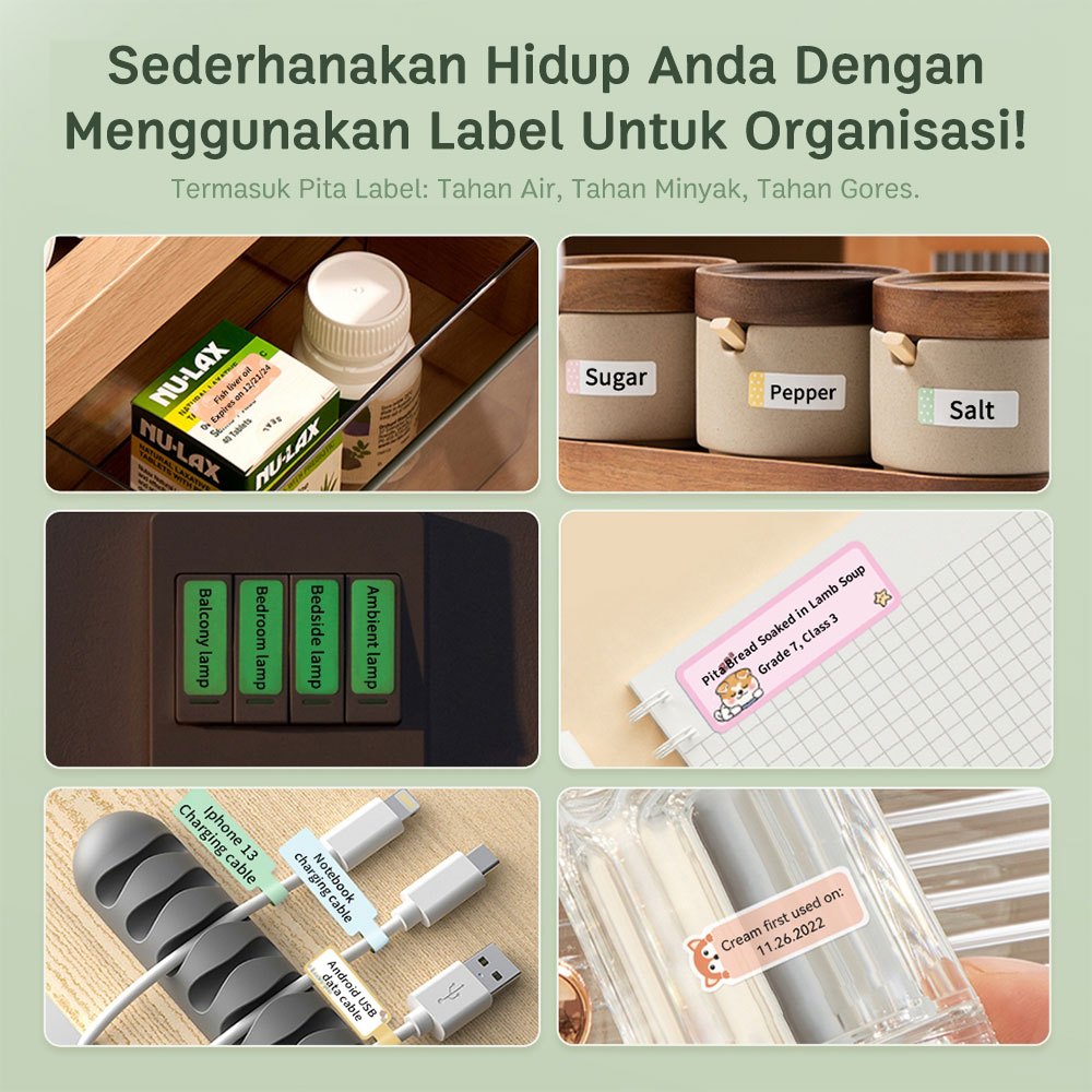 Jual NIIMBOT D101 Label Printer dengan, Mesin Pembuat Label Pintar ...