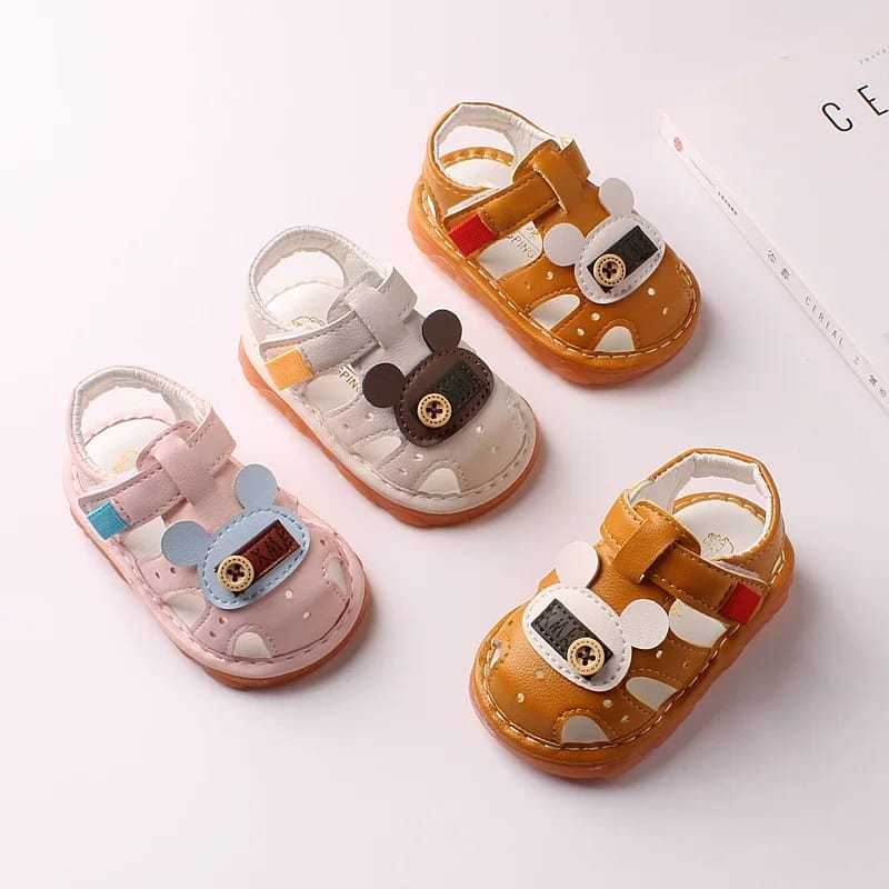 Jual Sepatu bayi laki laki dan perempuan lucu model velcro sendal dan ...