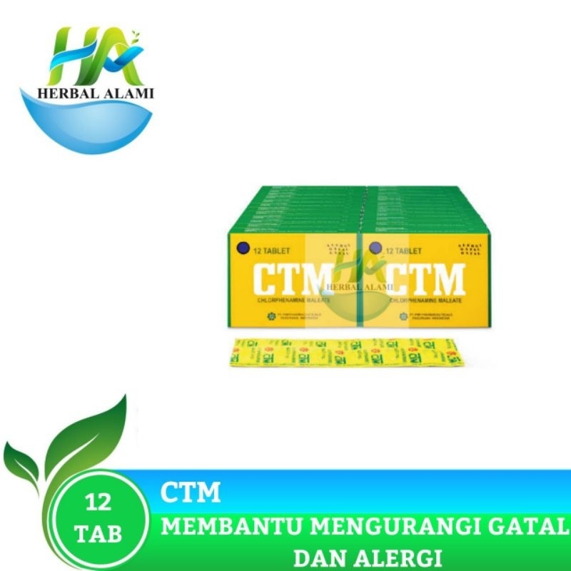 Jual CTM PIM 4MG PerStrip - Isi 12 Tablet | Shopee Indonesia