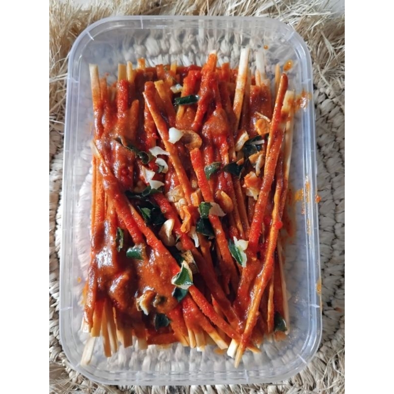 Jual SNACK ATTACK KAJEN - Mie Lidi besar Bumbu Basah / Kering Balado ...