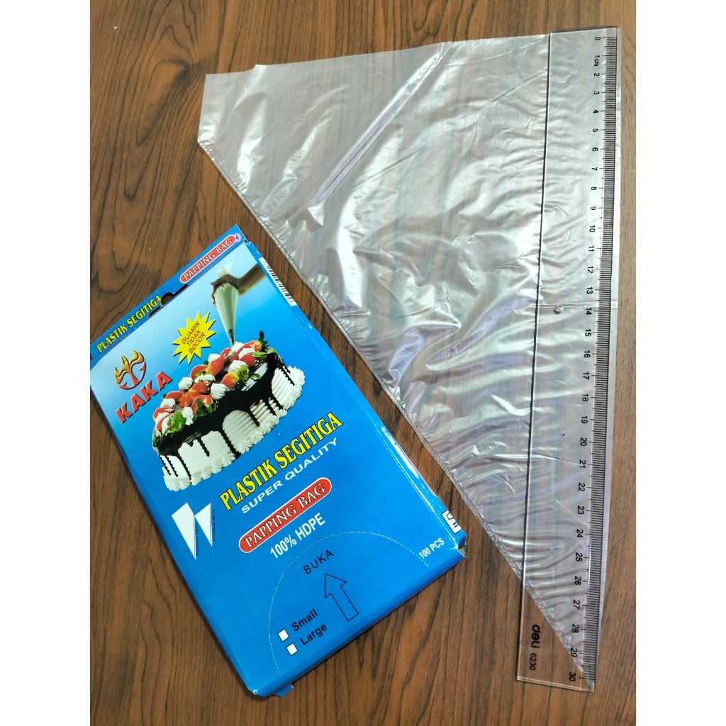 Jual Plastik Segitiga Super Quality / Plastik Kue / Plastik Kue ...