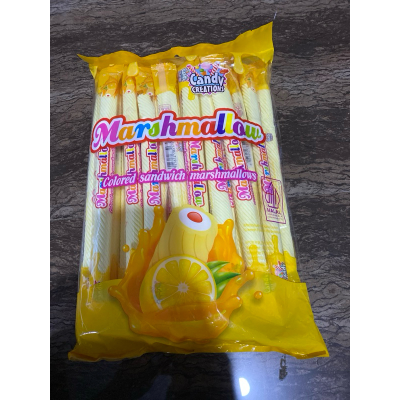 Jual permen marshmallow long candy 1 pak isi 30 | Shopee Indonesia