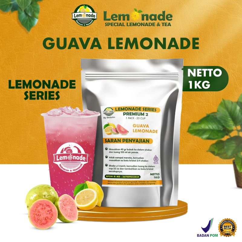 Jual Rasa jambu - Guava Lemon 1KG/ Bubuk Minuman | Shopee Indonesia