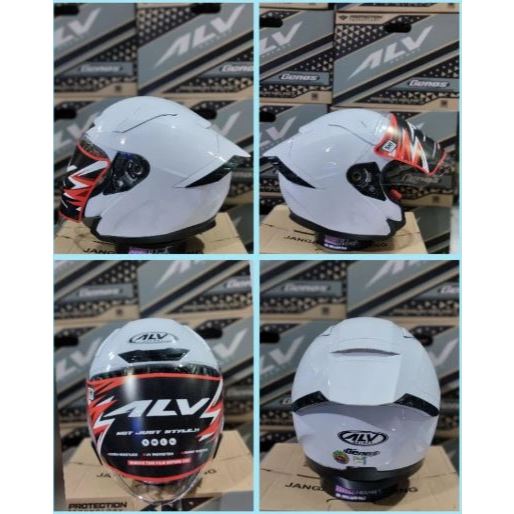 Jual HELM ALV GENOS Non Bluetooth | Shopee Indonesia