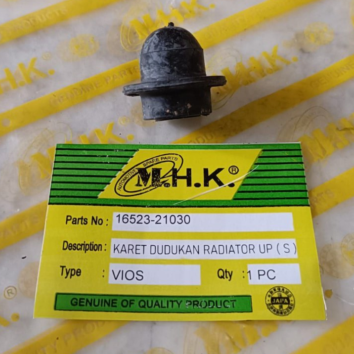 Jual KARET DUDUKAN RADIATOR ATAS KECIL MOBIL VIOS NCP41, NCP93, NCP150 ...