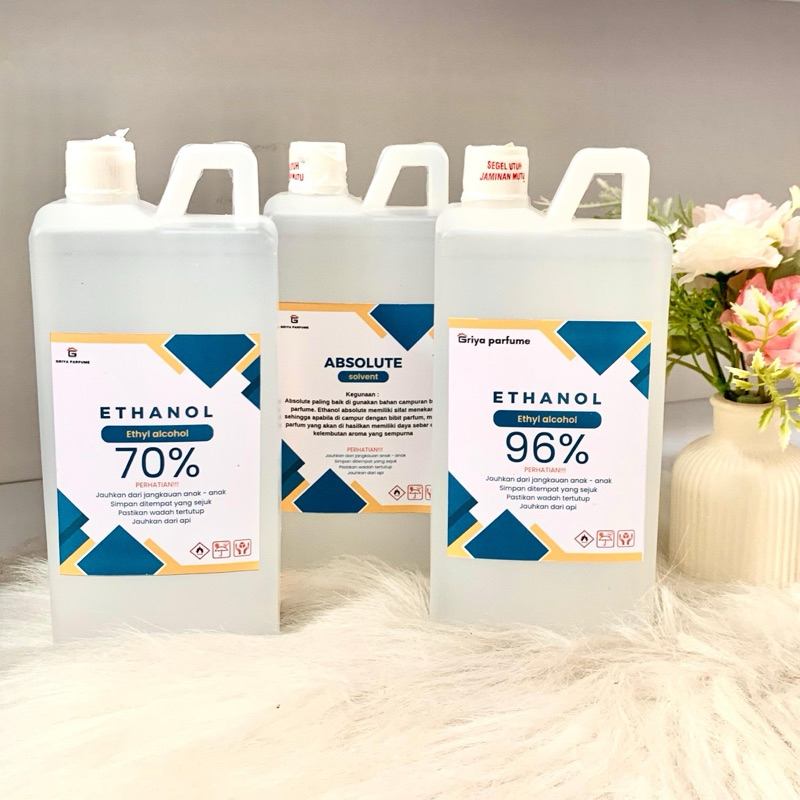 Jual ETHANOL / ALKOHOL / ALCOHOL 96% KEMASAN 1 L | Shopee Indonesia