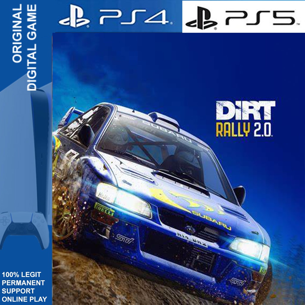 Jual DIRT RALLY 2 PS4 PS5 Original Game Shopee Indonesia