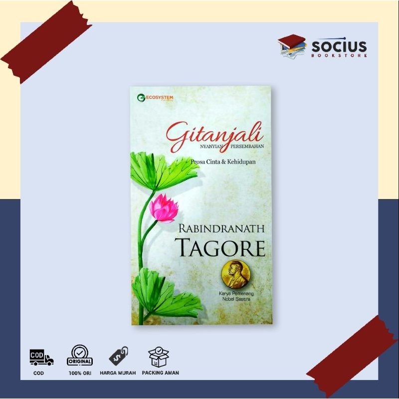 Jual BUKU FILSAFAT [ ORIGINAL ] GITANJALI NYAYIAN PERSEMBAHAN - RABINDRANATH TAGORE - ECOSYSTEM ...