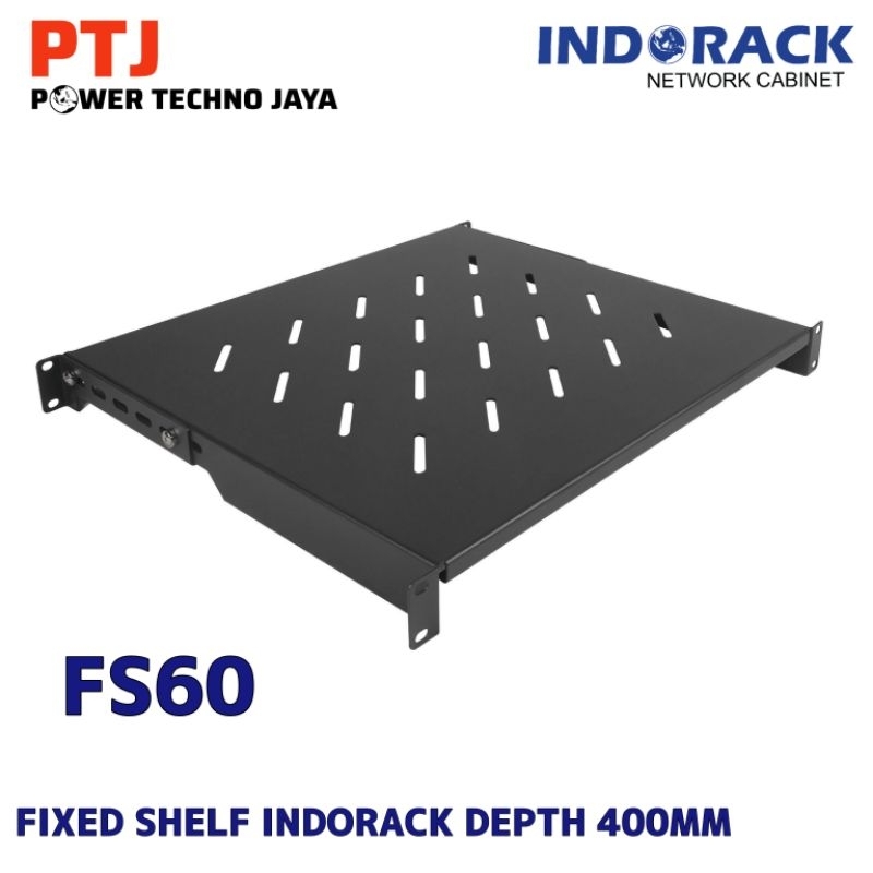 Jual FS60 FIXED SHELF INDORACK TATAKAN RACK SERVER INDORACK DEPTH 400MM | Shopee Indonesia