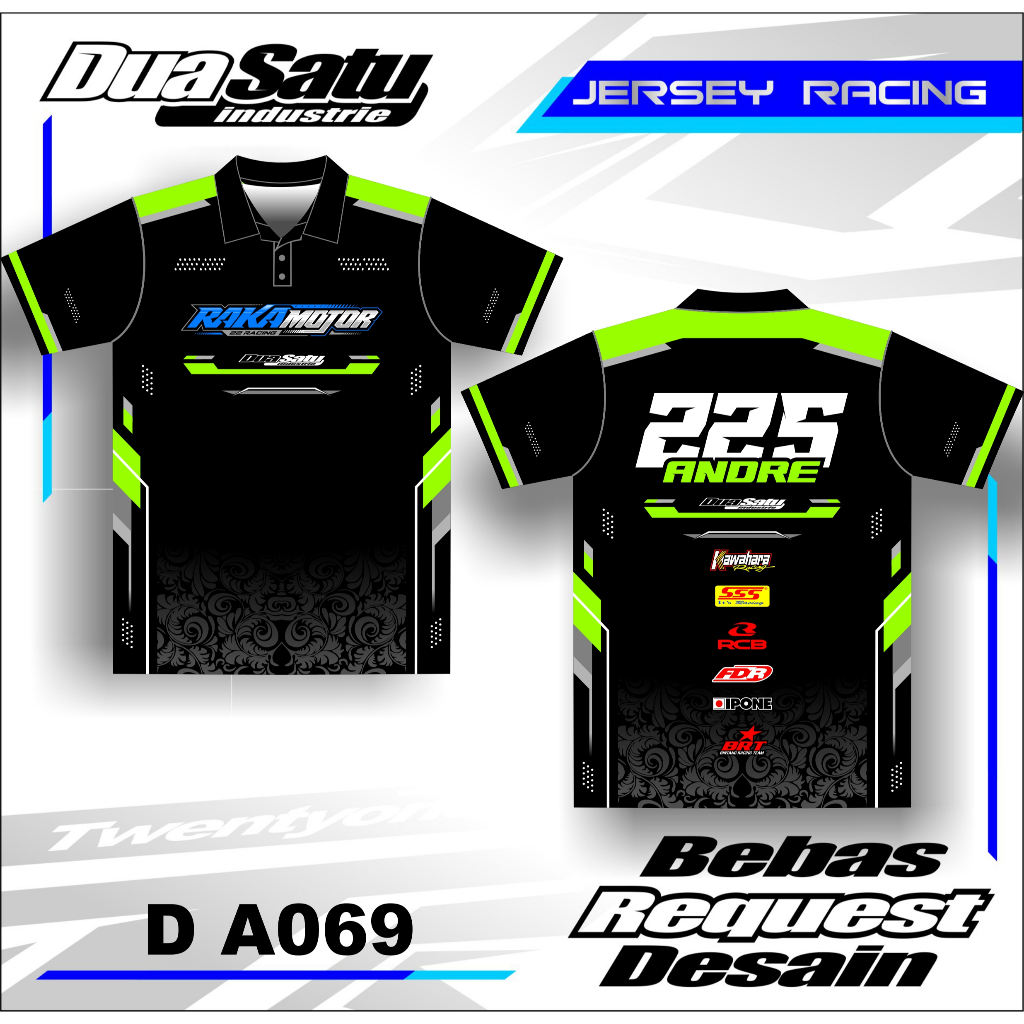 Jual JERSEY RACING BAJU JERSEY kaos baju jersey racing custom full ...