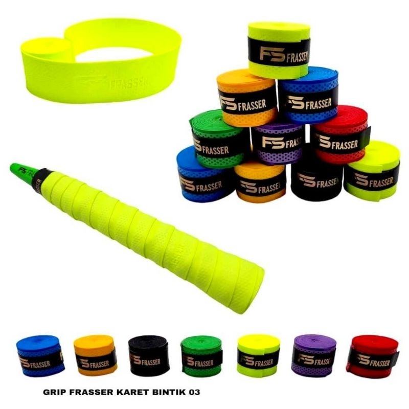 Jual Grip Karet Raket Badminton Frasser Grip Raket Tennis | Shopee ...