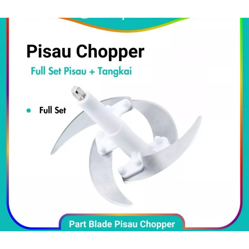 Jual Mata pisau Coper Stainless 2 Liter dengan 4 Mata pisau | Shopee ...