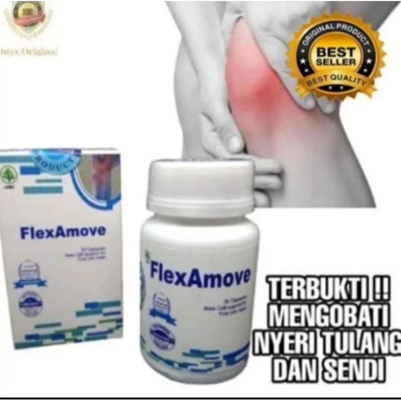 Jual Flexmove Asli Original Obat Nyeri Sendi Lutut Parah ( Beli 2 Dikirim 3 Botol) | Shopee ...