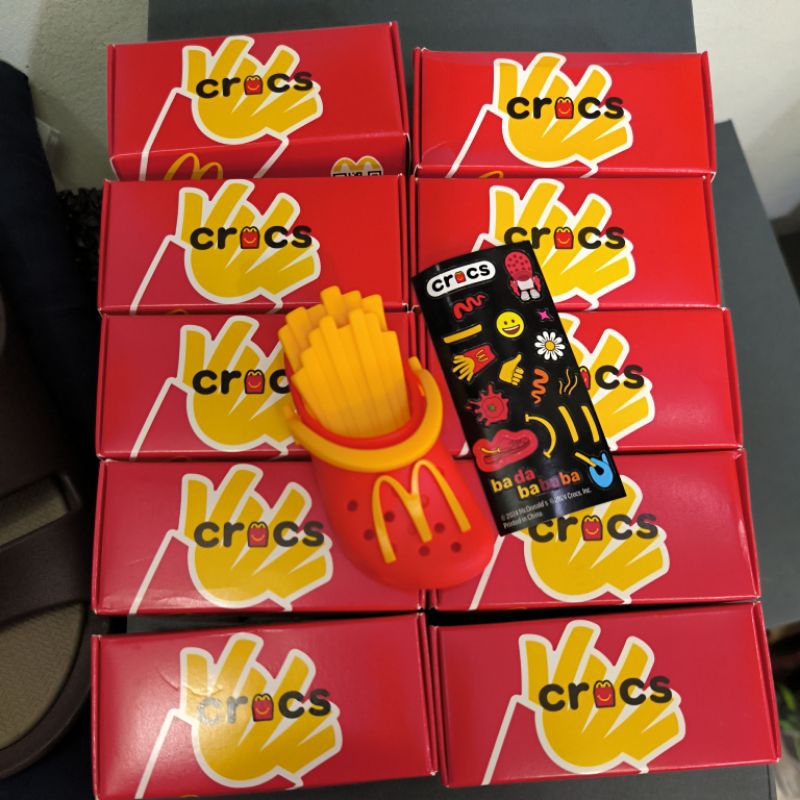 Jual French fries McDonald's x Crocs happy meal | Shopee Indonesia